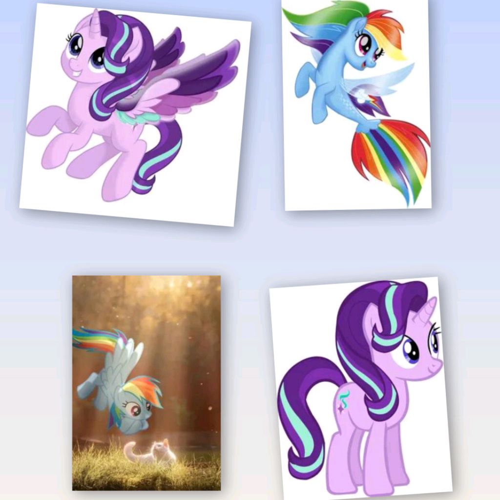 Иконка канала MLP Stirlight Glimmer and Rainbow Dash 💗💖