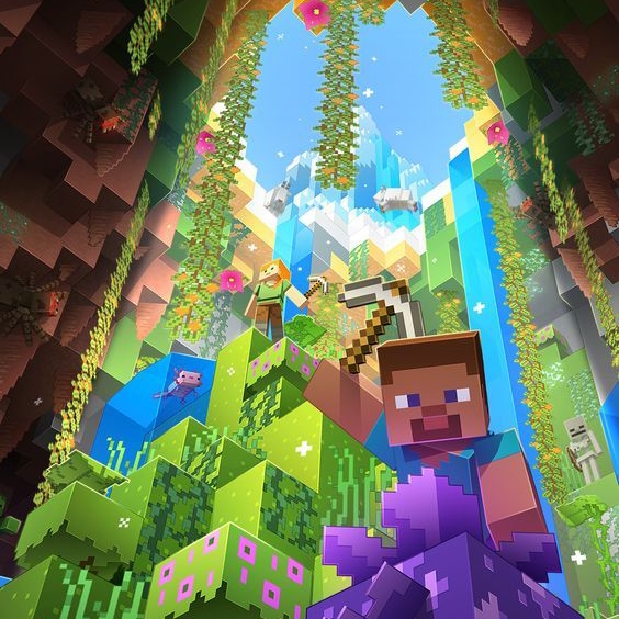 Иконка канала Minecraft