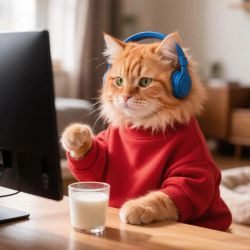 Иконка канала Кошачьи игры.