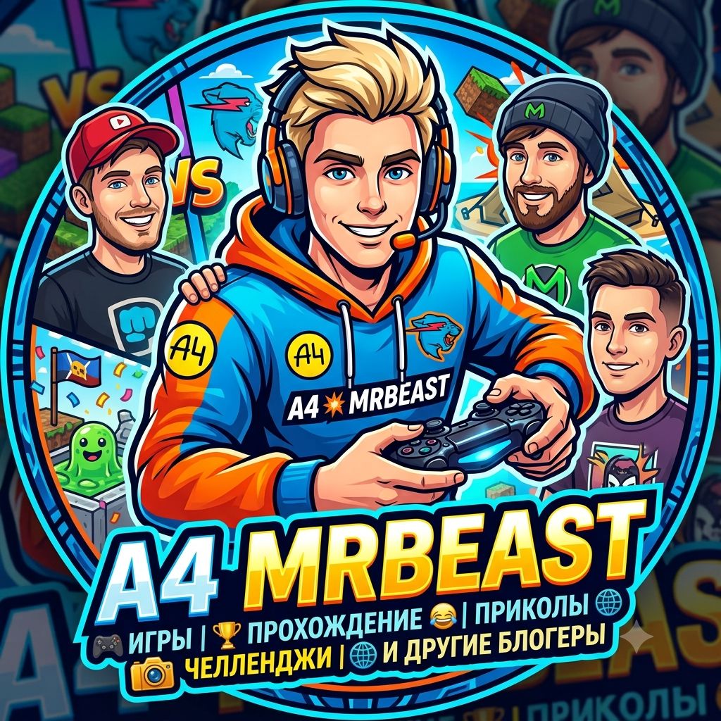 Иконка канала A4 & Beast Fun  УЛЬТРА-МАРКЕТ