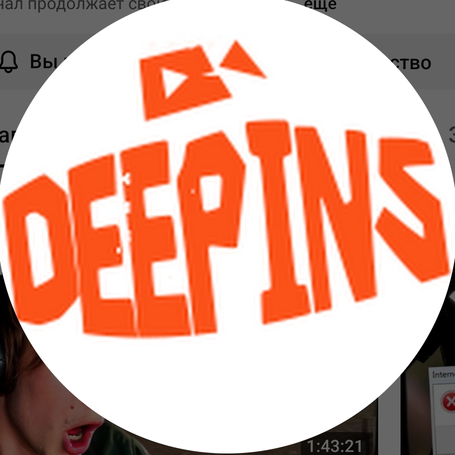 Иконка канала DEEPINS STREAM