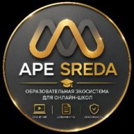 Иконка канала APE SREDA ОБРАЗОВАТЕЛЬНАЯ ПЛАТФОРМА