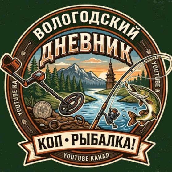 Иконка канала Вологодский Дневник: Коп, Рыбалка!