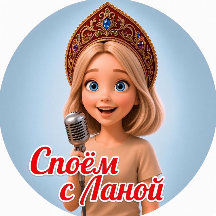 Иконка канала Споём с Ланой!Спасибо за подписку и ❤️