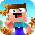 Иконка канала нуб и про в Minecraft
