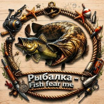 Иконка канала Рыбалка - "Fish fear me"