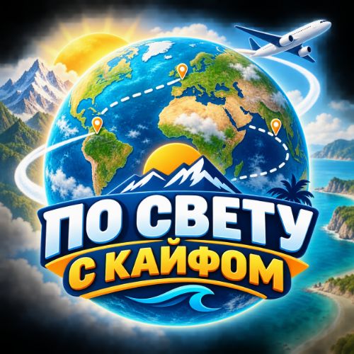 Иконка канала По свету с Кайфом