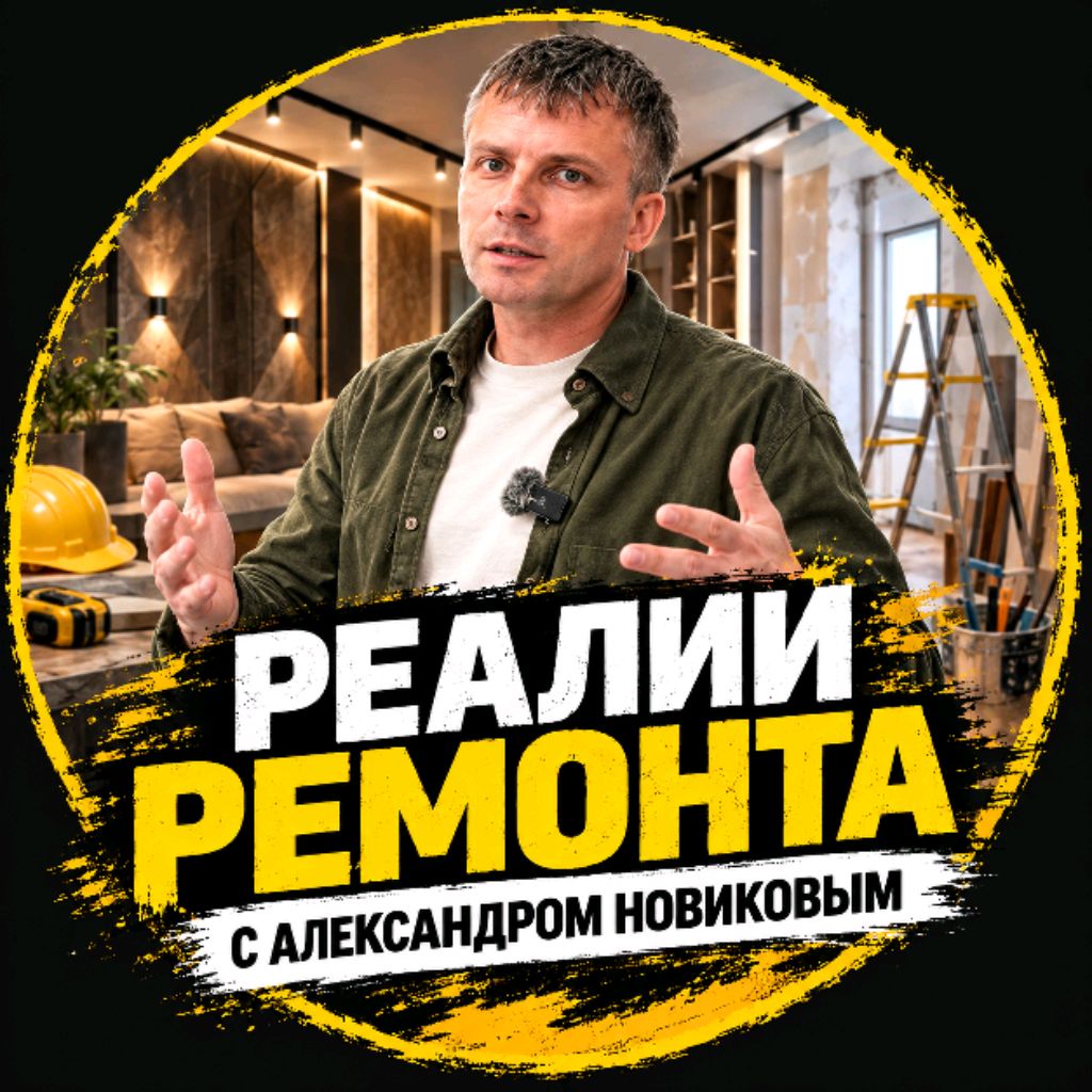 Иконка канала Реалии Ремонта 🔻 С Александром Новиковым 🔻