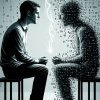 Иконка канала нейросеть, мышление, природа