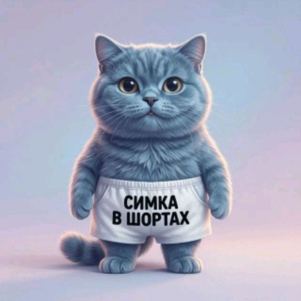 Иконка канала Симка в шортах
