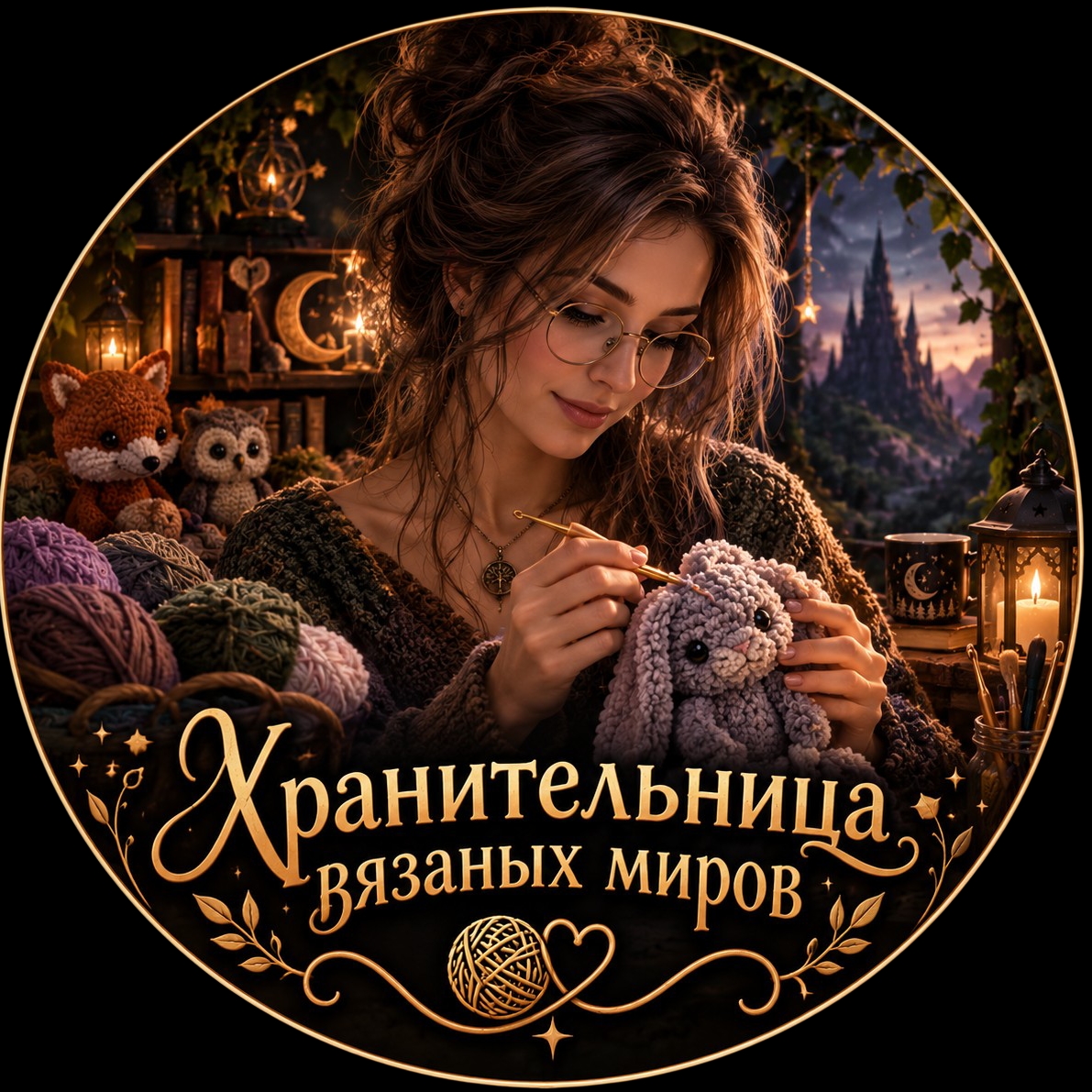 Иконка канала Хранительница вязаных миров.