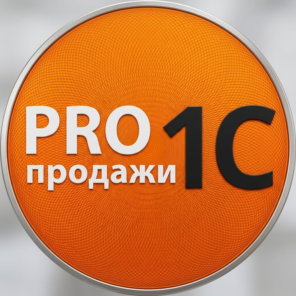 Иконка канала PRO продажи 1С
