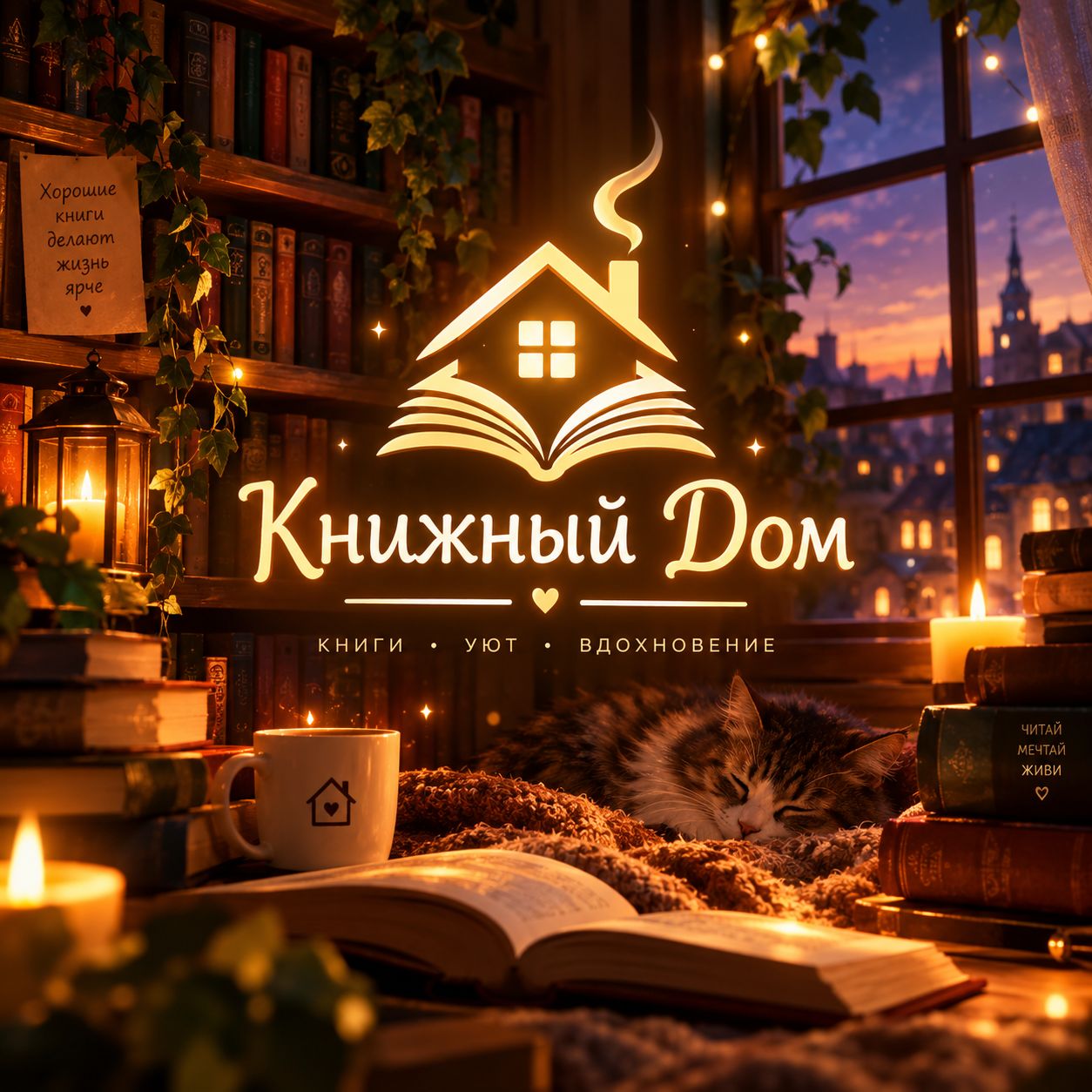 Иконка канала Книжный ДОМ