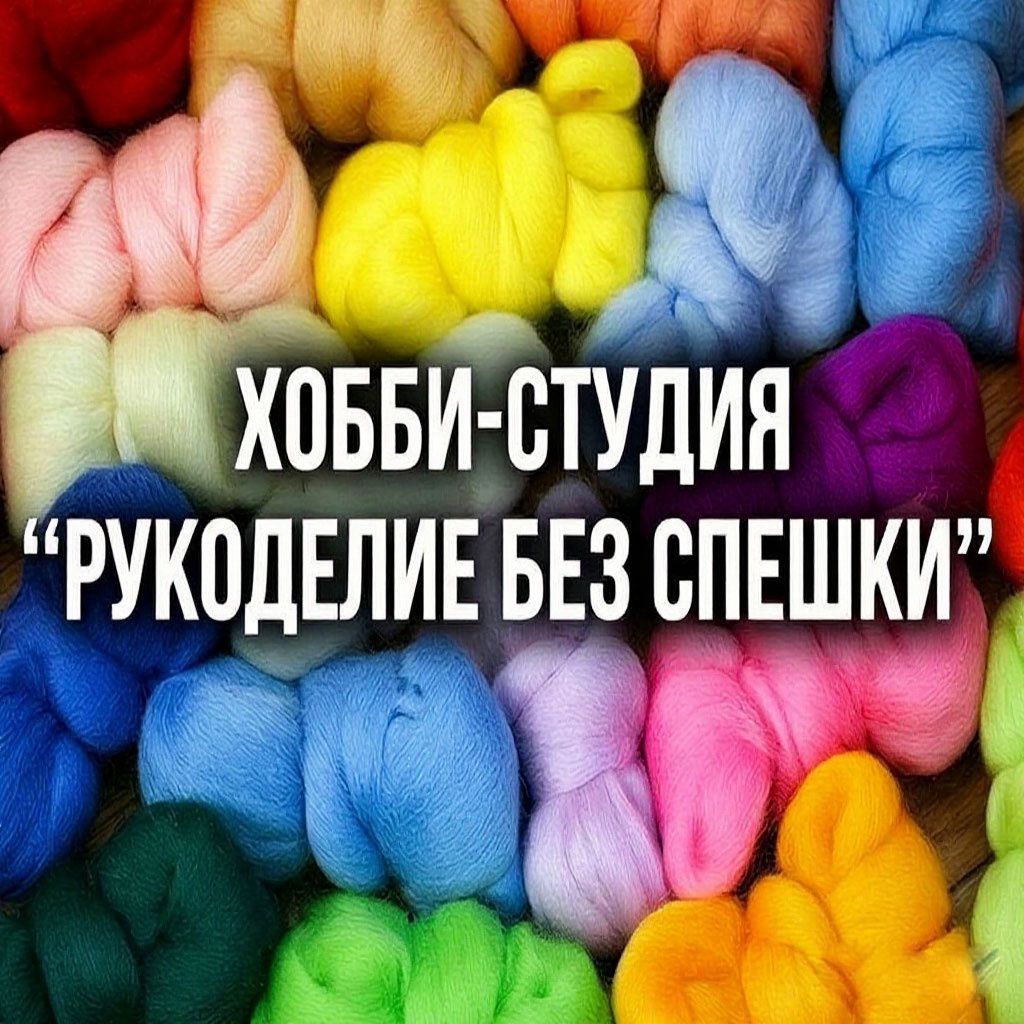Иконка канала "Рукоделие без спешки" хобби-студия