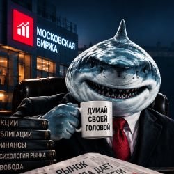 Иконка канала АКУЛА с Московской Биржи
