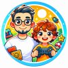 Иконка канала Лео и Папа