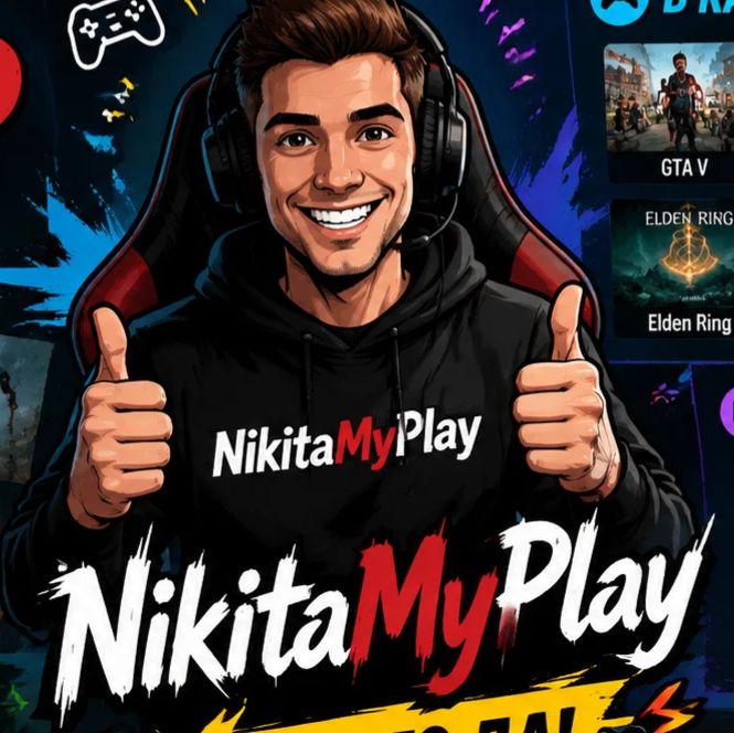 Иконка канала NikitaMyPlay