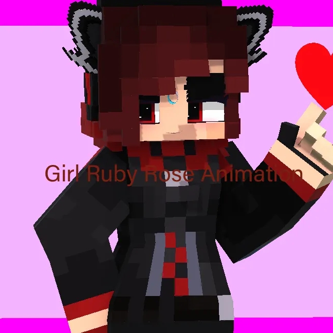 Иконка канала Girl Ruby Rose Animation