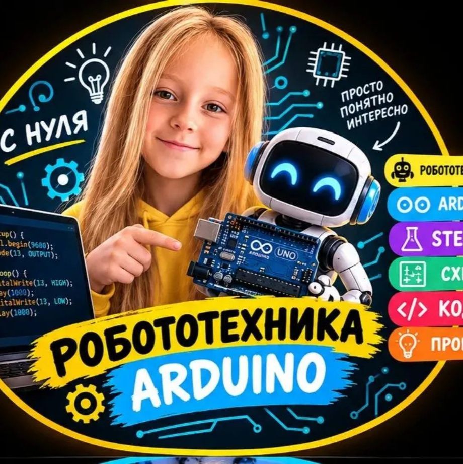 Иконка канала 🧠 Робототехника для чайников | Asel_Stem