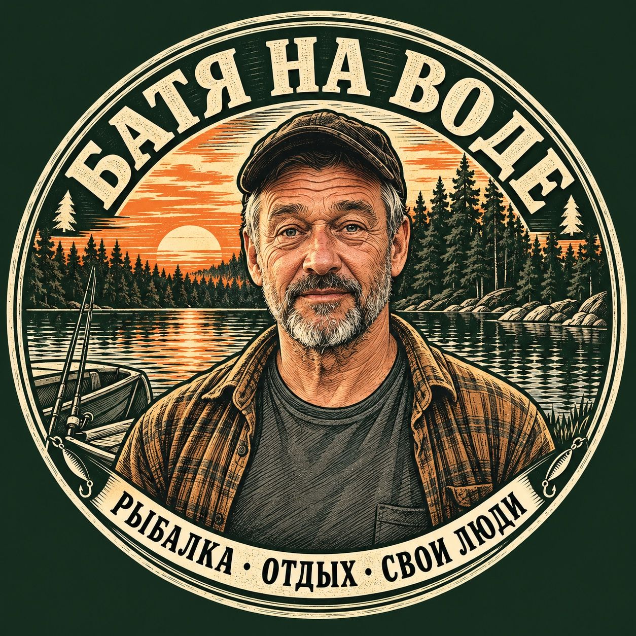 Иконка канала Батя на Воде