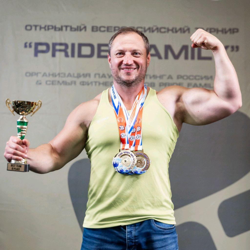 Иконка канала Голубцов Игорь Тренер в Анапе. Фитнес Пауэрлифтинг