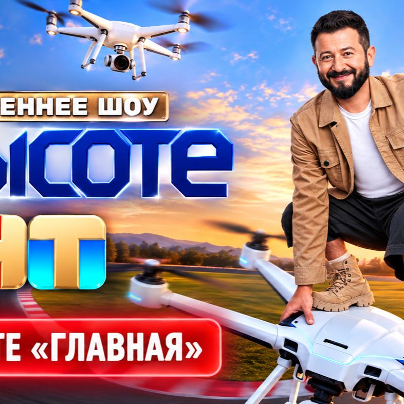 Иконка канала ▶ На высоте 3 выпуск шоу о дронах и роботах онлайн