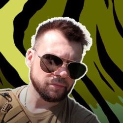 Иконка канала В стиле Military