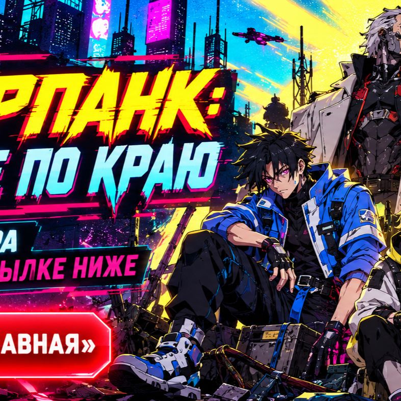Иконка канала {NETFLIX} КИБЕРПАНК БЕГУЩИЕ ПО КРАЮ 2 ВСЕ 10 СЕРИЙ