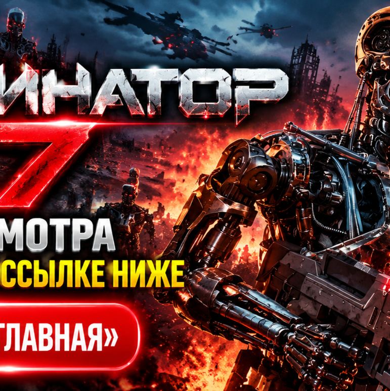 Иконка канала Терминатор 7 без Шварценеггера — дата выхода (NEW)