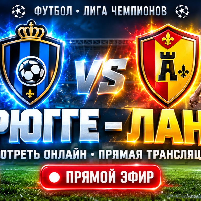 Иконка канала БРЮГГЕ — ЛАНС ОНЛАЙН 21.10.2026 (ЛИГА ЧЕМПИОНОВ) ●