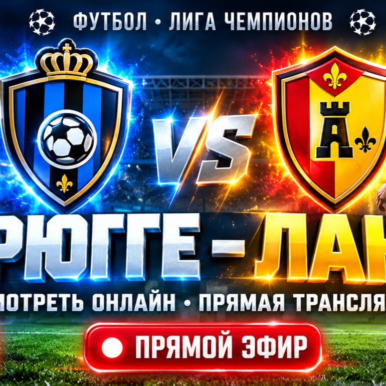 Иконка канала (-ONLINE-) Брюгге — Ланс: трансляция ЛЧ 21.10.2026