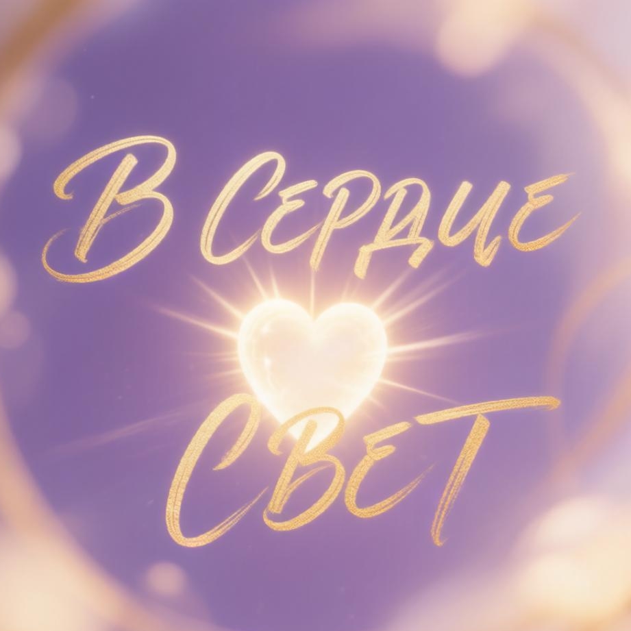 Иконка канала В СЕРДЦЕ СВЕТ ⭐⭐⭐