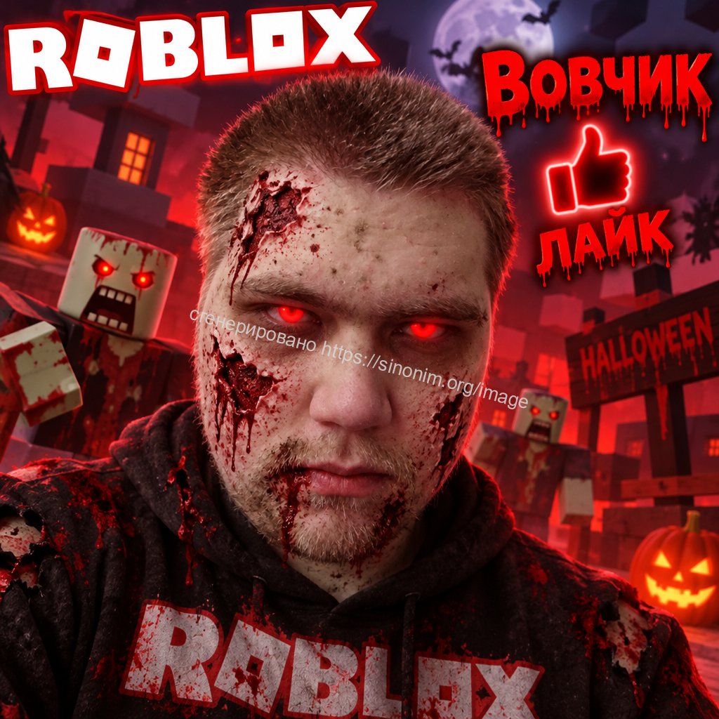 Иконка канала Вовчик Роблокс лайк ✅