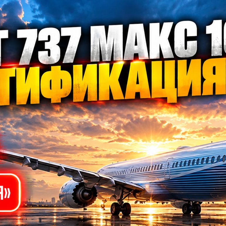 Иконка канала Boeing 737 MAX 10 сертификация ● Боинг 737 макс 10