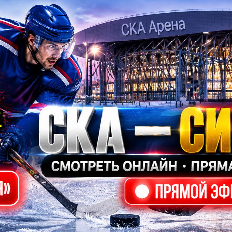 Иконка канала LIVE СКА — Сибирь прямая трансляция КХЛ 22.10.2026