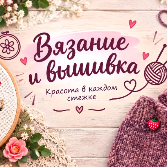 Иконка канала Вяжу и Вышиваю. Светлана.