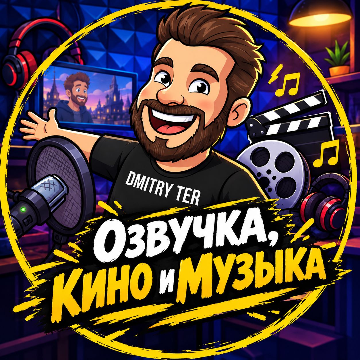 Иконка канала DMITRY TER | Озвучка, Кино и Музыка