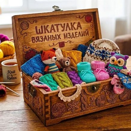 Иконка канала Шкатулка вязаных изделий
