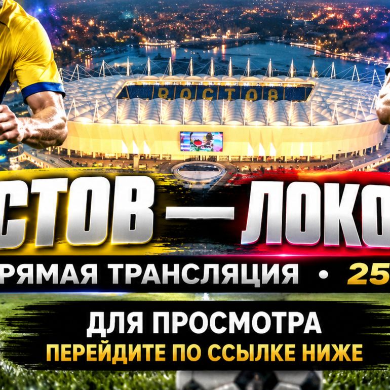 Иконка канала Ростов — Локомотив Москва прямой эфир онлайн ★ РПЛ