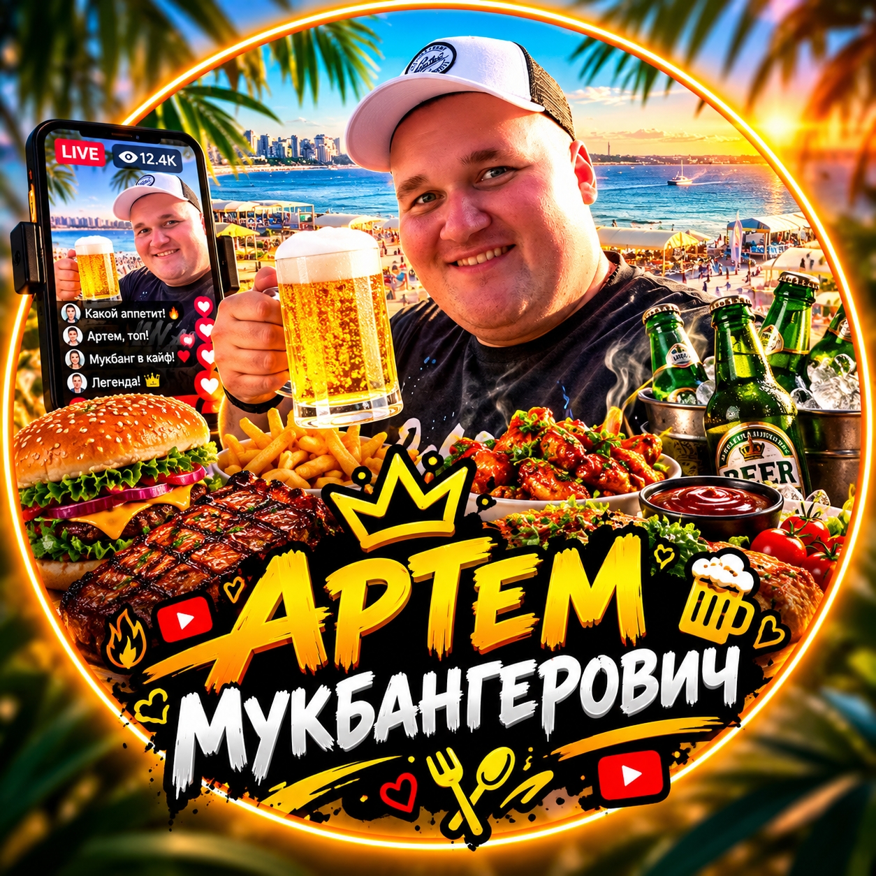 Иконка канала Артем Мукбангерович