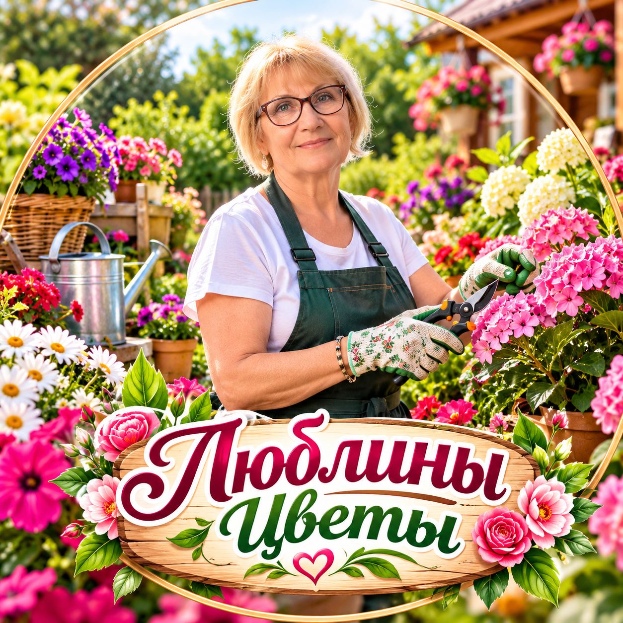 Иконка канала 🌸💕🌼 ꧁༺ Люблины Цветы ༻꧂ 🌼💕🌸