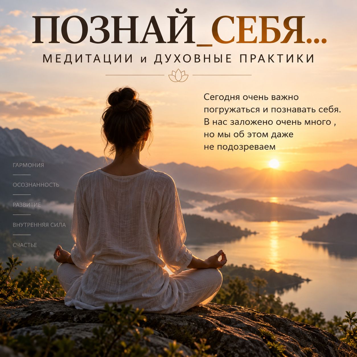 Иконка канала ПОЗНАЙ_СЕБЯ...МЕДИТАЦИИ и ДУХОВНЫЕ ПРАКТИКИ