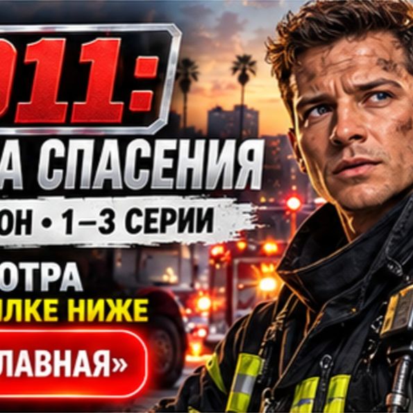 Иконка канала 911 служба спасения 10 сезон — 1, 2, 3 серии