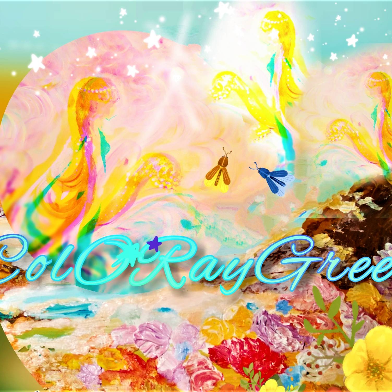 Иконка канала АртстудияСoloRayGreenraypaint, симметрии КРАСОТЫ