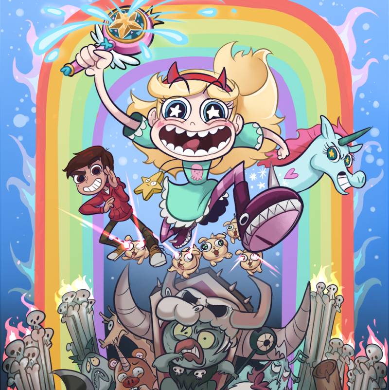 Иконка канала Мультсериал Звёздная принцесса и силы зла