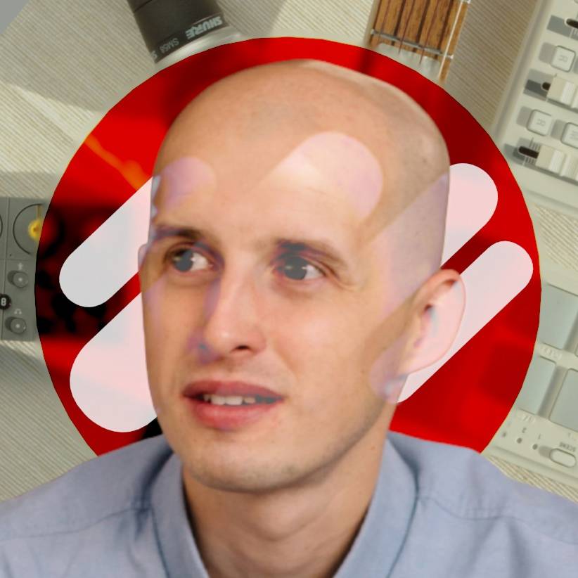 Иконка канала тени лучей | живая электронная музыка