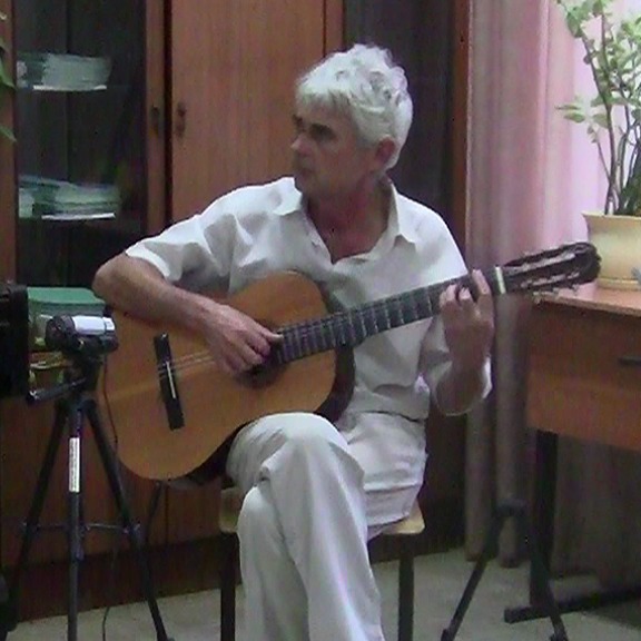 Иконка канала МУЗЫКАЛЬНАЯ ГАЛЕРЕЯ ГИТАРНЫХ ПЬЕС. Композитор и гитарист Валерий Дзябенко.