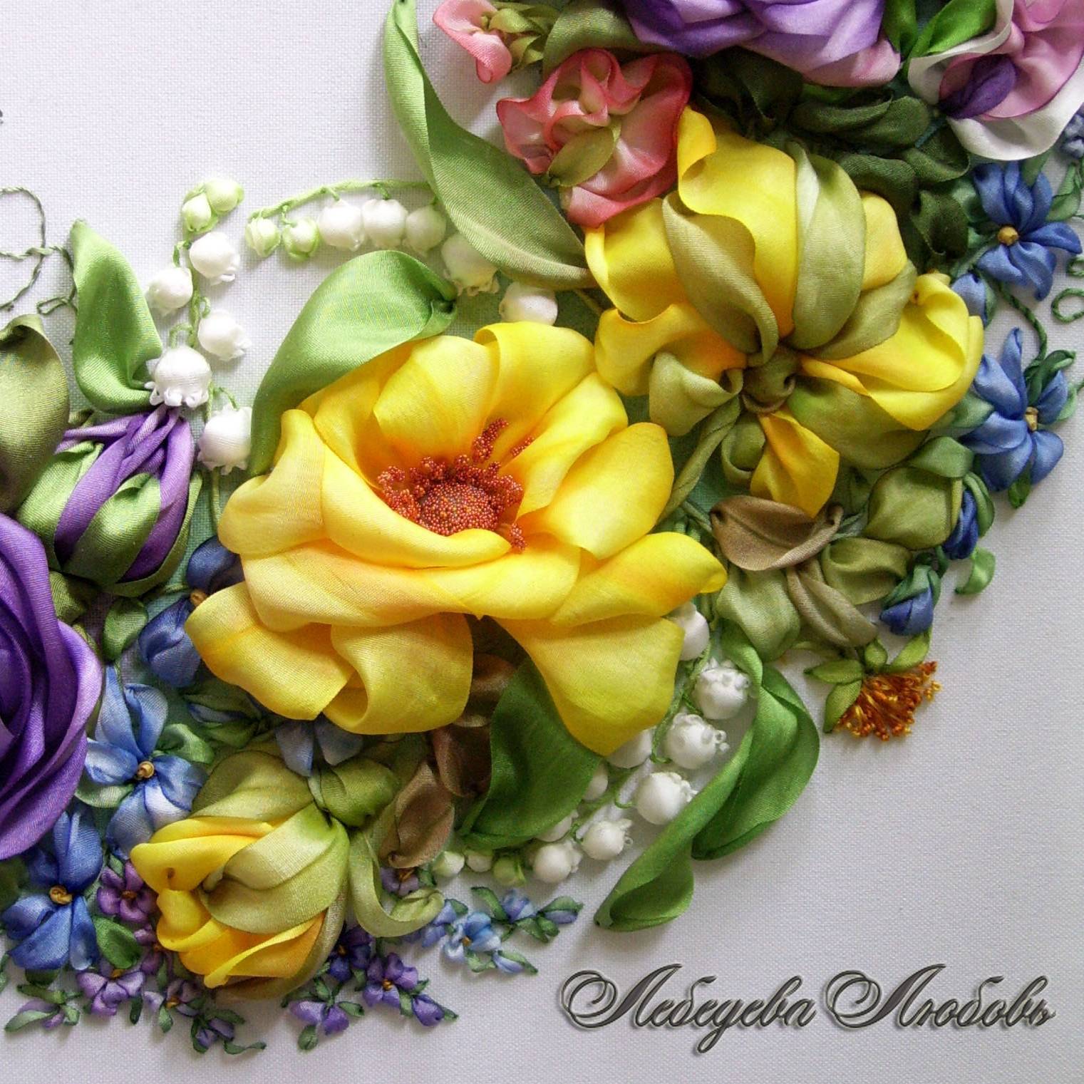 Иконка канала Вышивка лентами и не только..