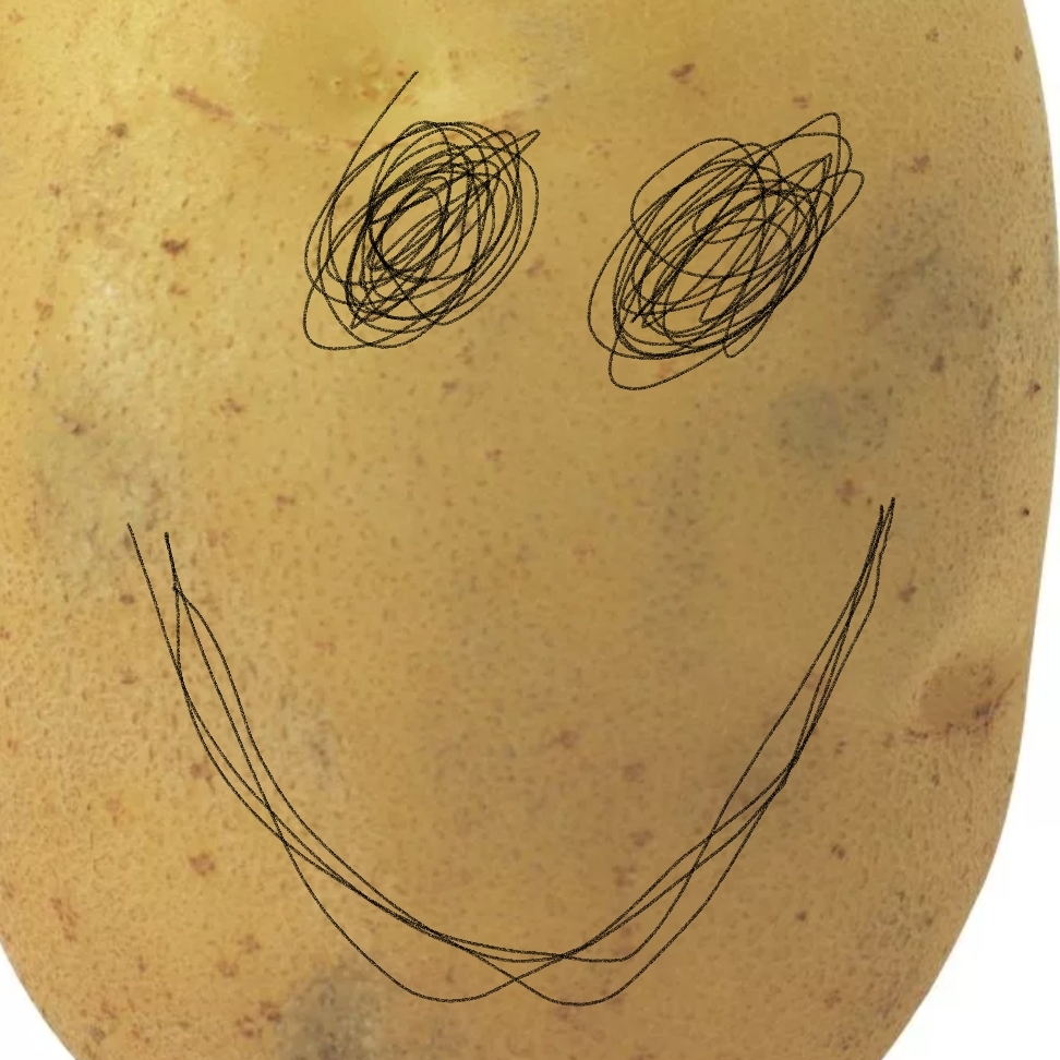 Иконка канала картоха;⁠)