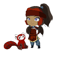 Иконка канала "Аватар:Легенда о Корре" (озв.RainDeath)